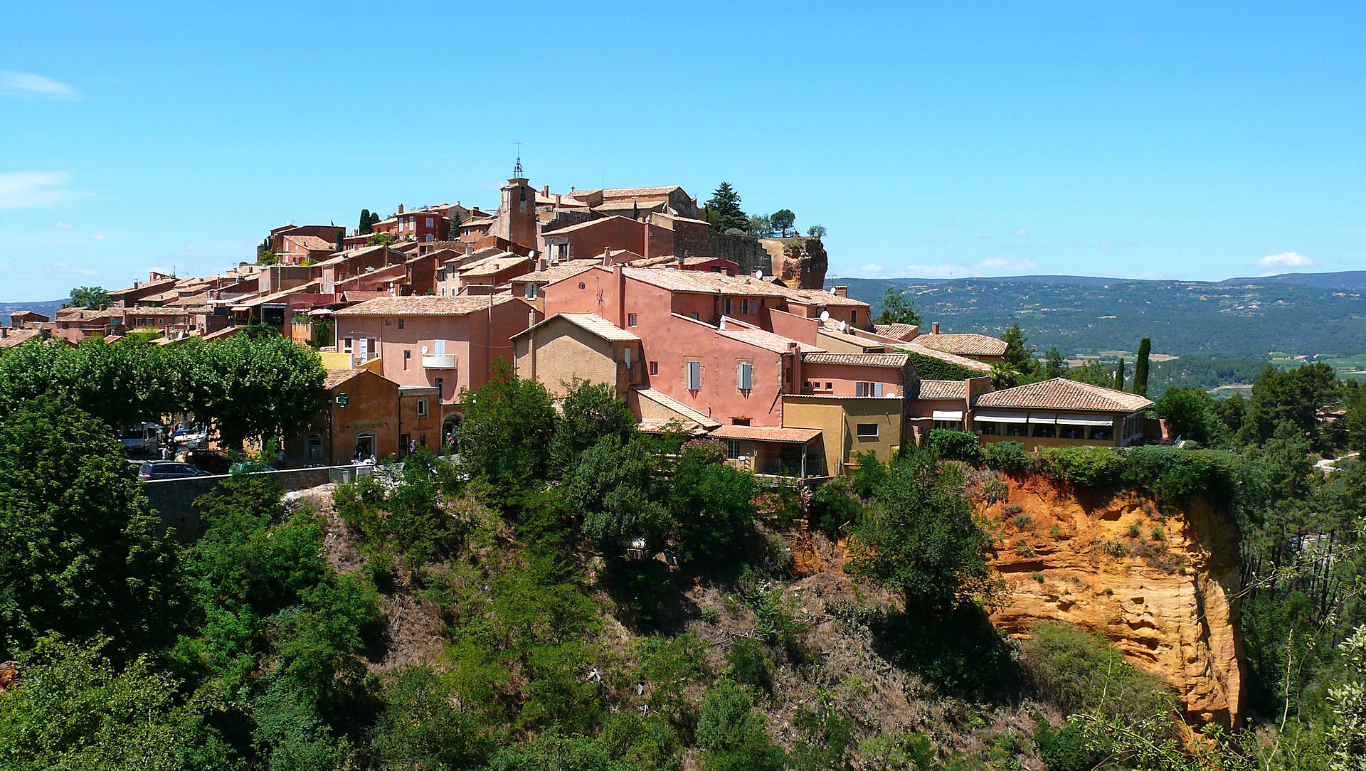 Ballade à Roussillon en Provence